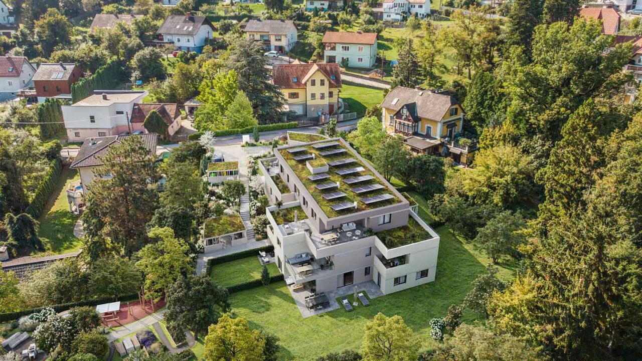 Neubauprojekt Graz Eggenberg - Hangweg 23 - Urban Retreat - | Insula GmbH